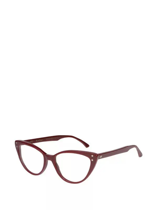 Kàdor Fabiola Cat-eye Frame Glasses - Red