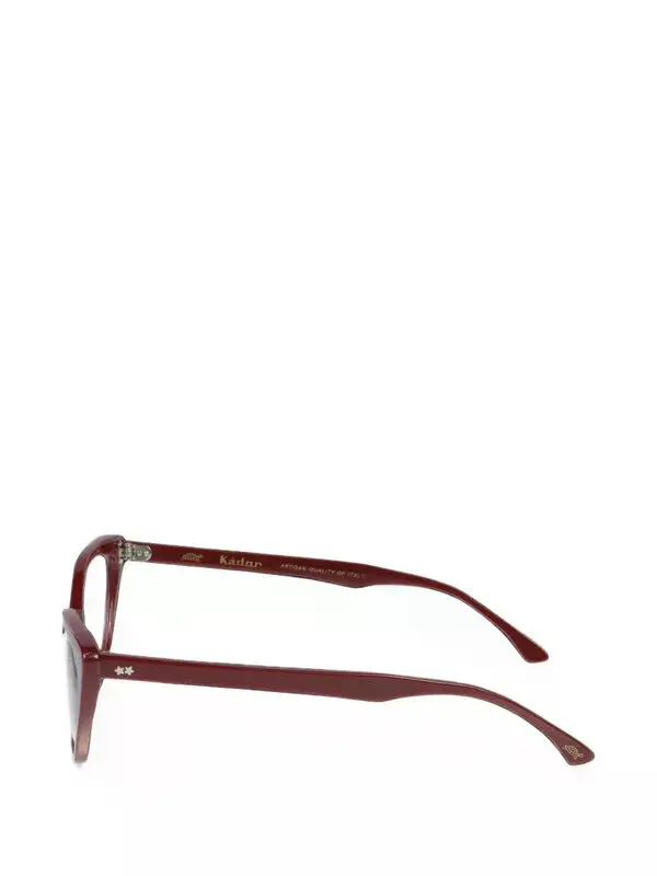 Kàdor Fabiola Cat-eye Frame Glasses - Red