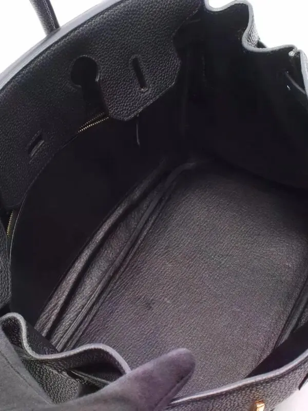 Hermès 2011 30 Birkin Clemence Tote Bag