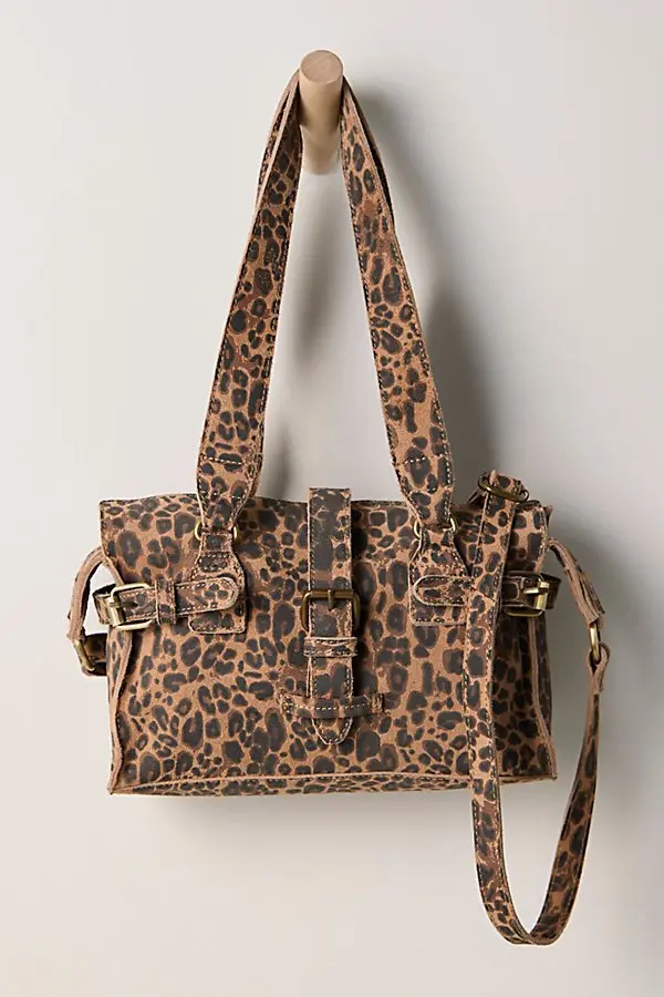 Free People Baby Wild Thing Tote At - Leopard