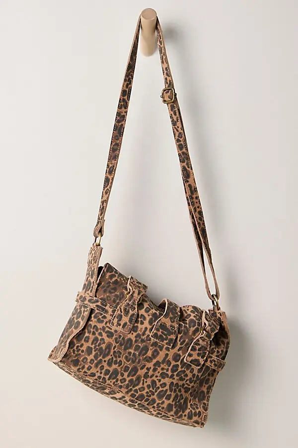 Free People Baby Wild Thing Tote At - Leopard