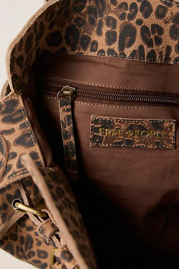 Free People Baby Wild Thing Tote At - Leopard