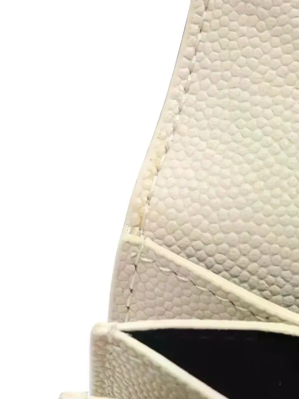 Saint Laurent 2010s Uptown Leather Card Case
