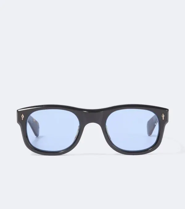 JACQUES MARIE MAGE Amilcar Square Sunglasses - Black