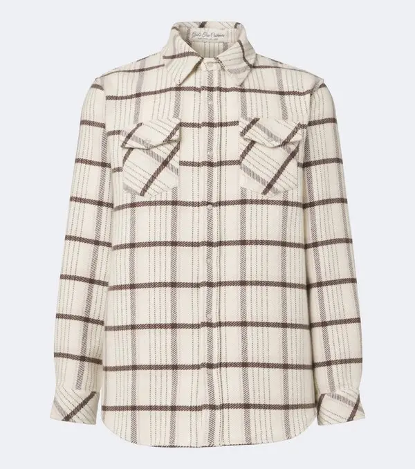 GOD'S TRUE CASHMERE Expedition Cashmere Shirt With Rose Quartz
