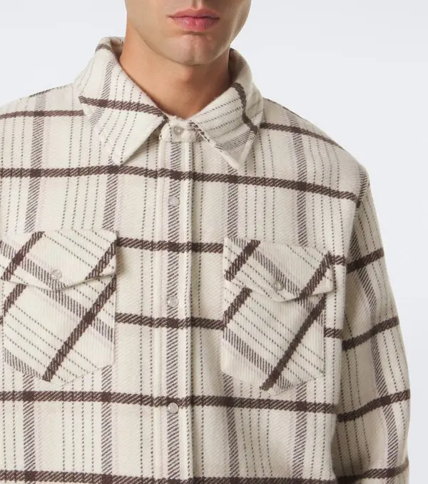 GOD'S TRUE CASHMERE Expedition Cashmere Shirt With Rose Quartz