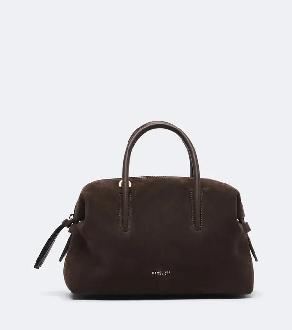 DEMELLIER Stockholm Small Suede Top-handle Bag