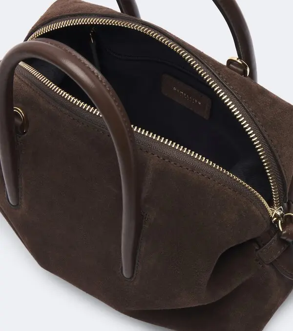 DEMELLIER Stockholm Small Suede Top-handle Bag