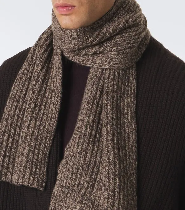 Agnona Wool And Cashmere Scarf