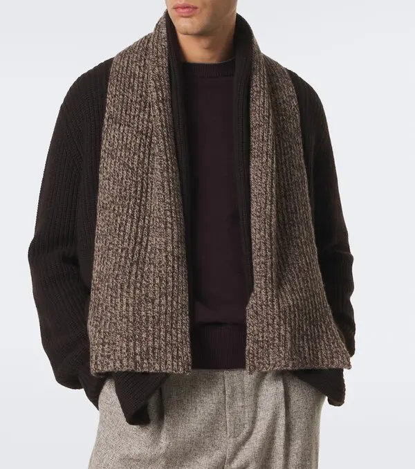 Agnona Wool And Cashmere Scarf