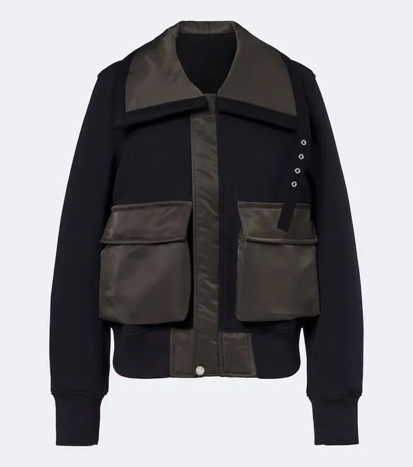 Sacai Cotton-blend Blouson Jacket