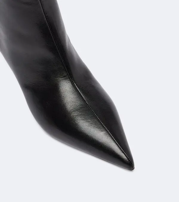 Le Monde Beryl Babouche Leather Knee-high Boots