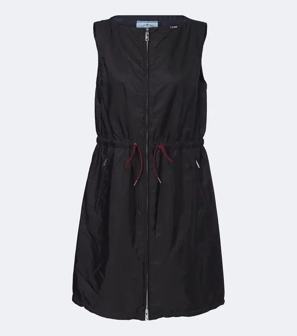 Prada Re-nylon Zip-up Minidress
