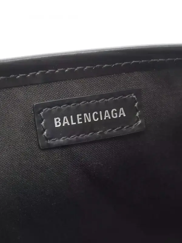 Balenciaga 2010s Xs Navy Cabas Tote Bag