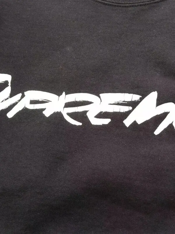 Supreme 2000s Futura Logo-print Sweatshirt - Black