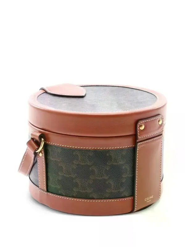 Celine 2010s Medium Tambour Triomphe Shoulder Bag