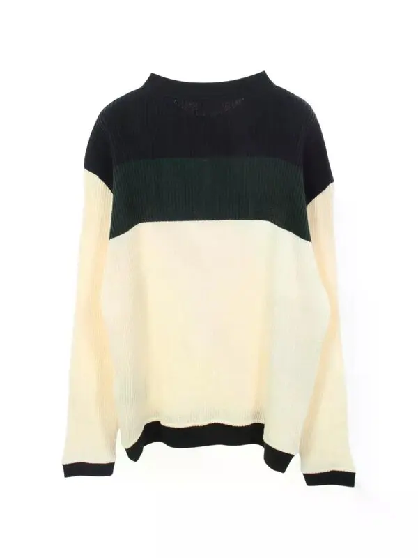 Giorgio Armani Henley-necek Knitted Sweater