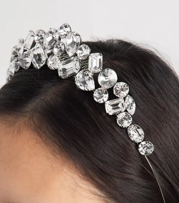 JENNIFER BEHR Crystal Embellished Clara Tiara