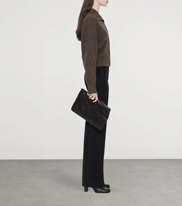 ALLSAINTS Wool Caron Collared Cardigan