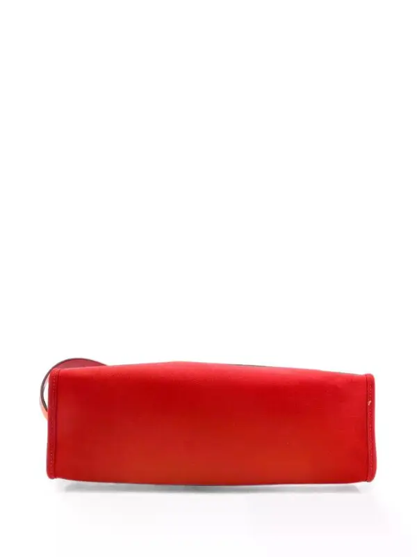 Hermès Herbag Zip Leather And Toile 31 Shoulder Bag