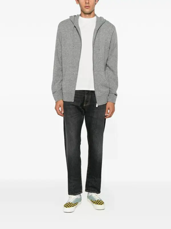 From Future Zip-up Hood Cardigan