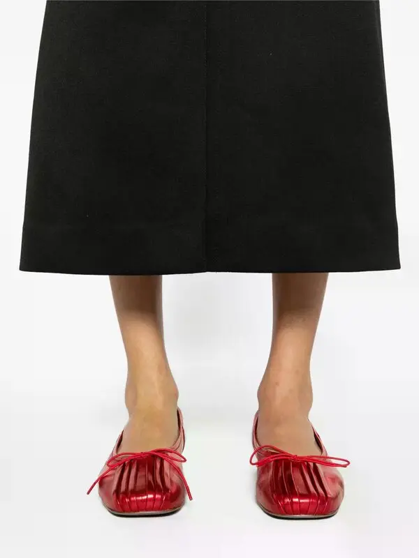 MAISON MARGIELA High-waist Twill Midi Skirt
