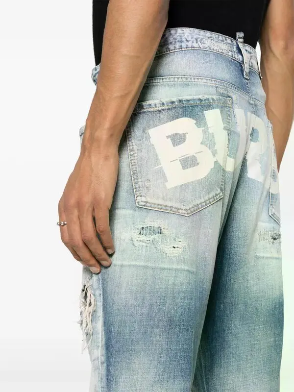 Dsquared2 Big Brother Distressed-finish Jeans