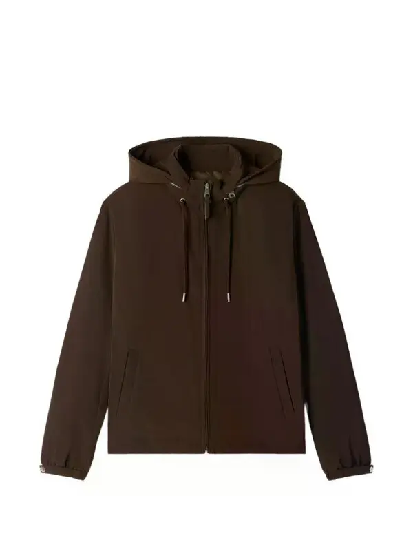 Sandro Hooded Zip-up Jacket