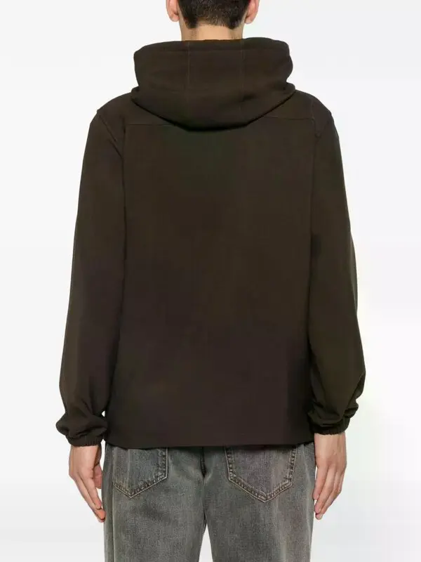 Sandro Zip-up Hooded Sweatshirt