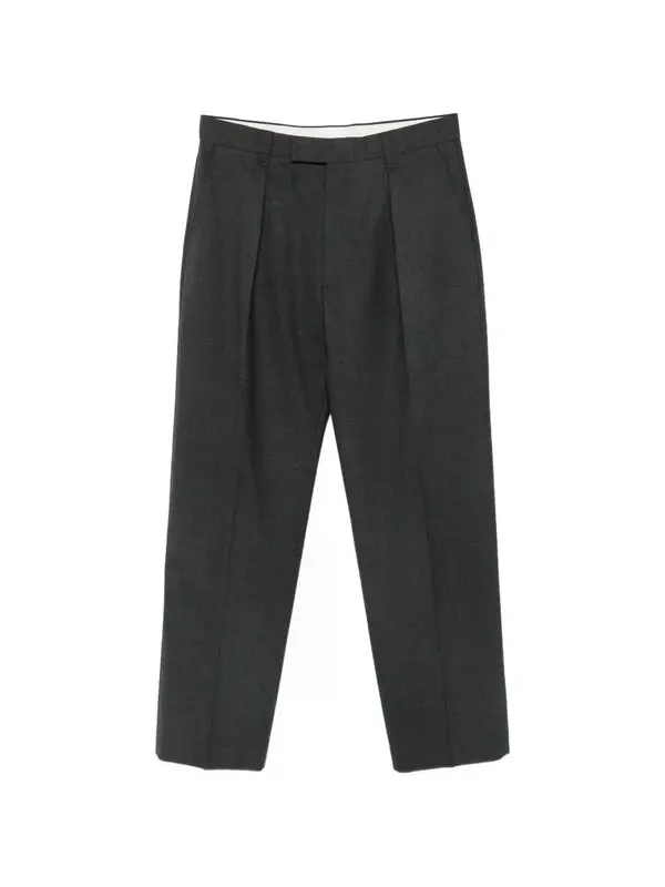 Sandro Virgin-wool Pleated Trousers