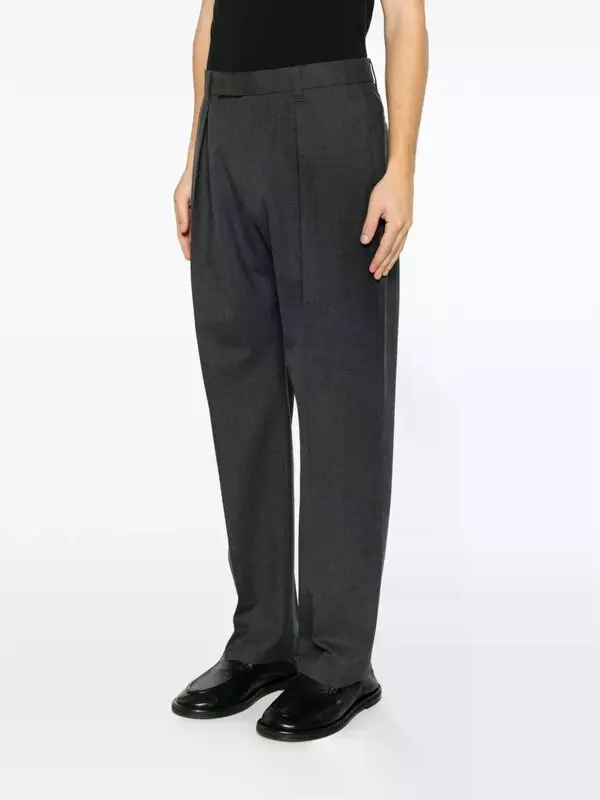 Sandro Virgin-wool Pleated Trousers