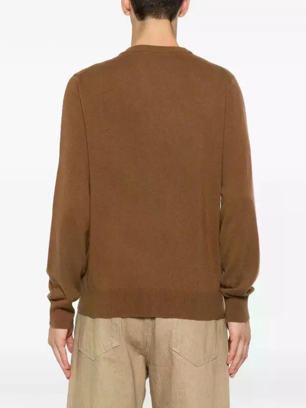 Sandro Ribbed-trim Cashmere Sweater