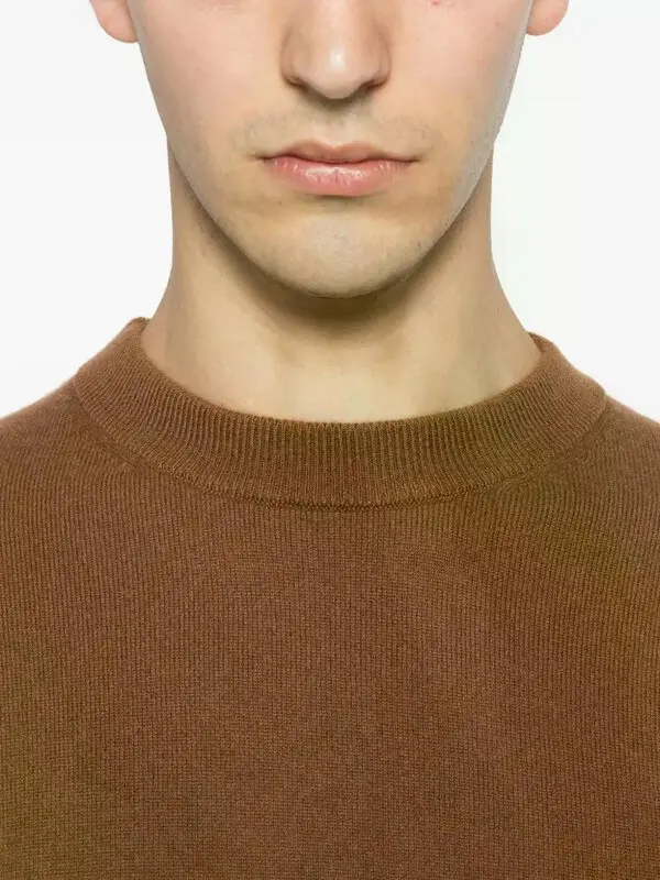 Sandro Ribbed-trim Cashmere Sweater