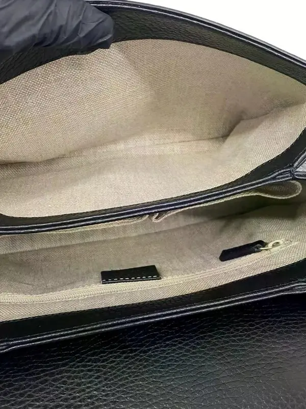 Gucci 2016-2026 Small Dollar Calf Interlocking G Satchel