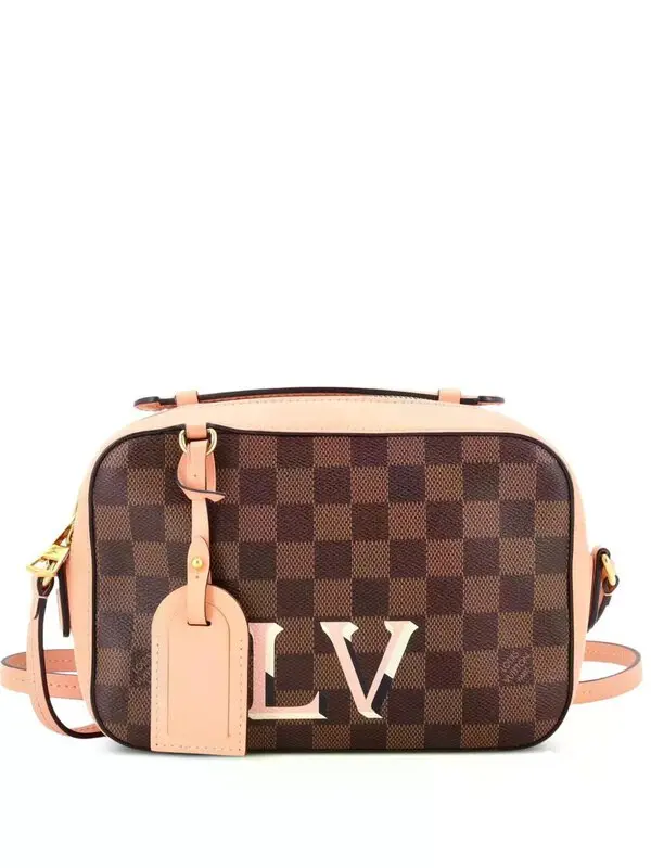 LOUIS VUITTON Santa Monica Damier Crossbody Bag - Pink
