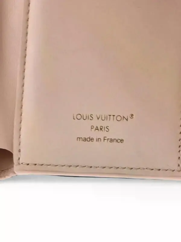 LOUIS VUITTON Capucines Wallet Leather With Embellished Detail Compact Small Wallets