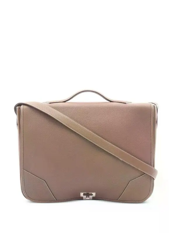 Hermès 2007 Victoria Cross Body Bag - Neutrals