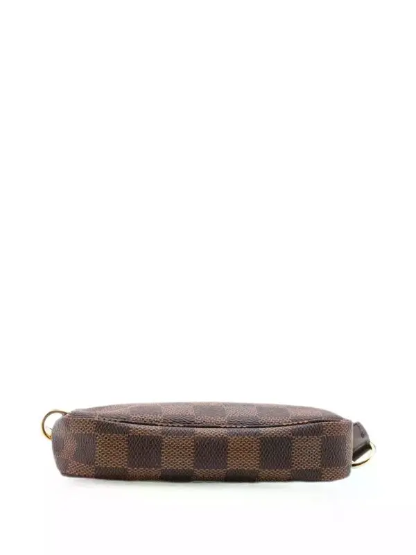 LOUIS VUITTON Pochette Accessoires Damier Mini Clutch Bag