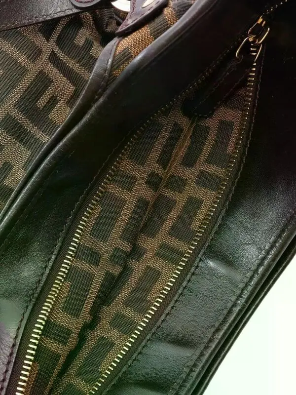 Fendi 2000s Zucca Shoulder Bag