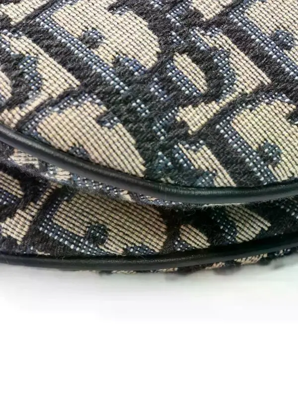 Dior 2010s Oblique Saddle Shoulder Bag