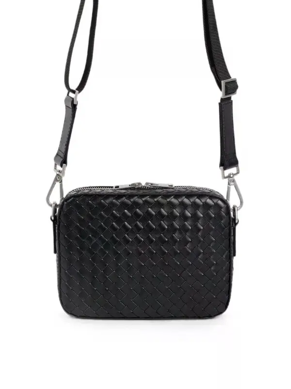 Sandro Leather Messenger Bag