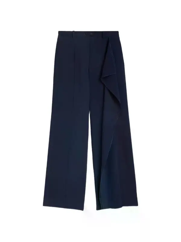 JIL SANDER Wool Sablé Trousers