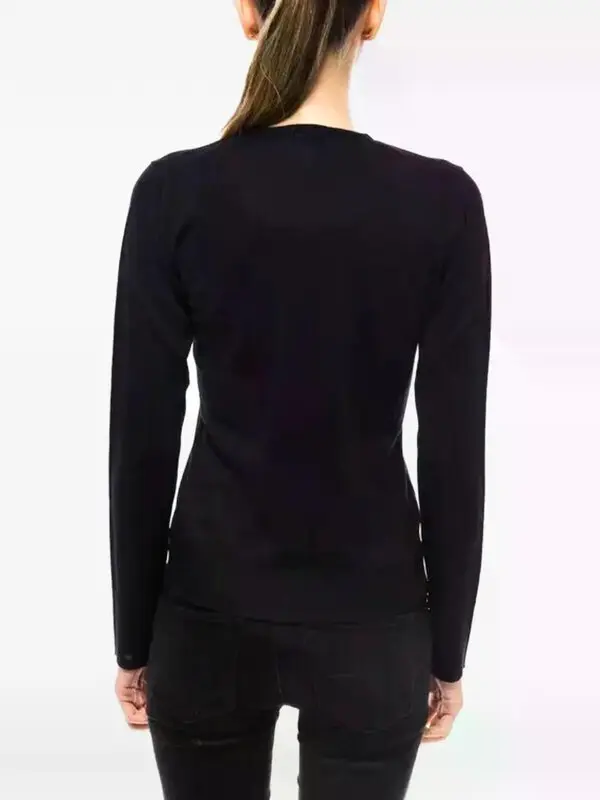 MONTANA BLU V-neck Merino-wool Sweater