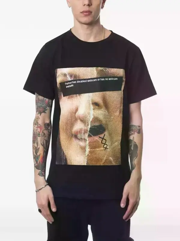 NICOLÒ BERETTA Graphic-print T-shirt