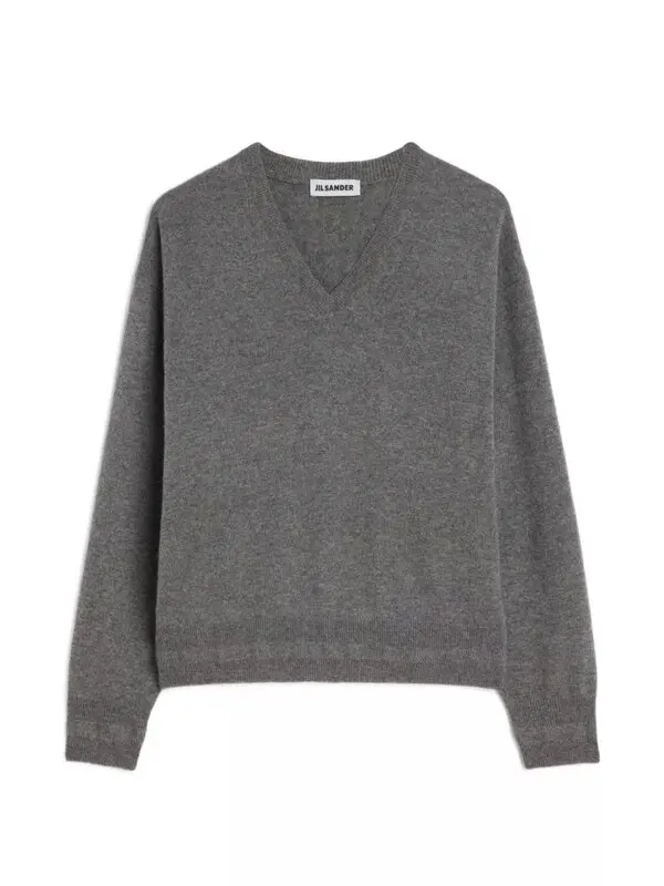 JIL SANDER Cashmere V-neck Sweater