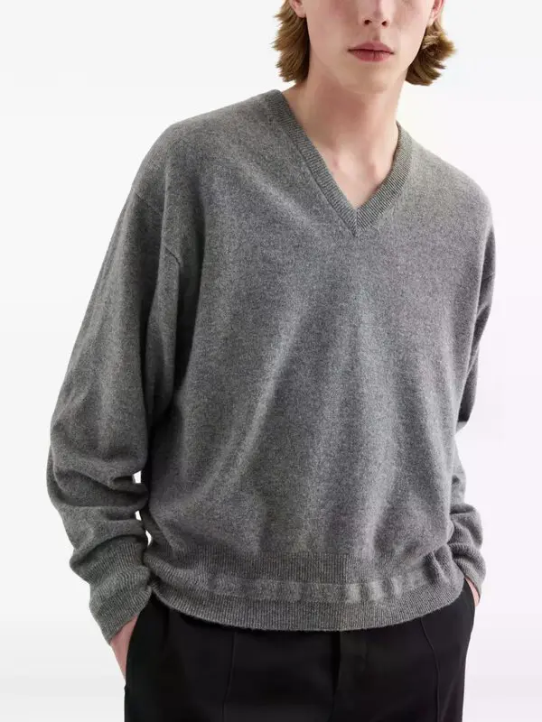 JIL SANDER Cashmere V-neck Sweater