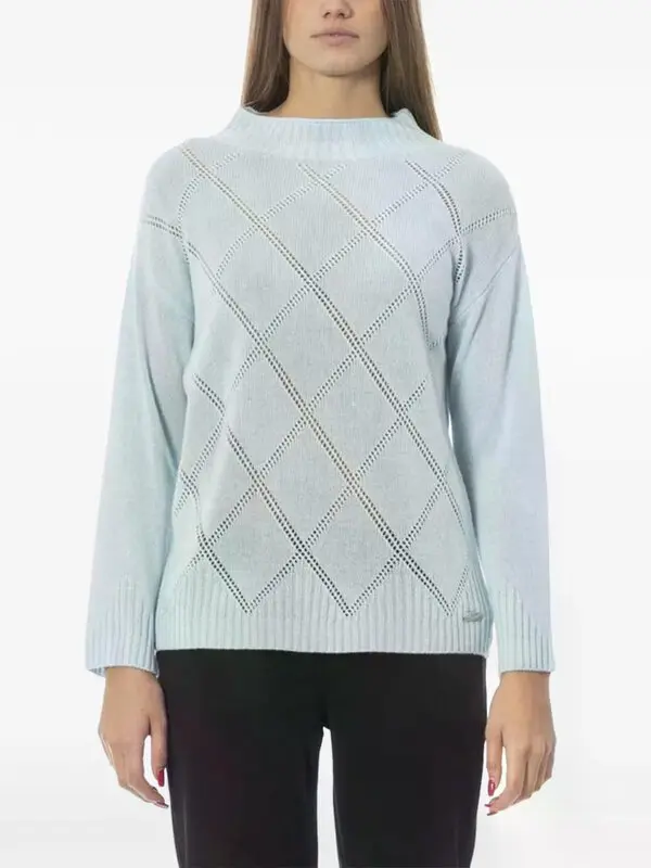 BALDININI Diamond-pattern Sweater