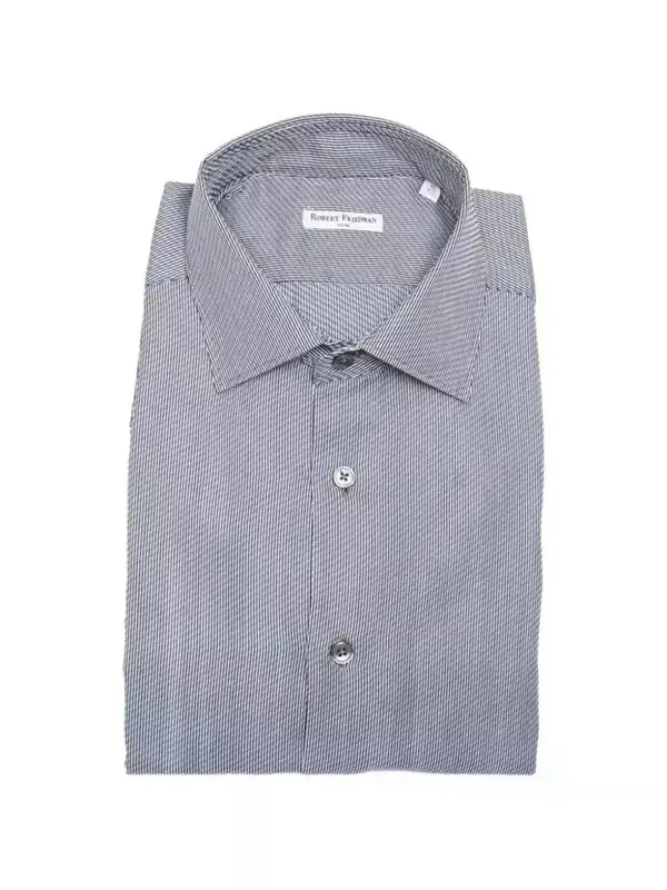 ROBERT FRIEDMAN Striped Slim-fit Shirt