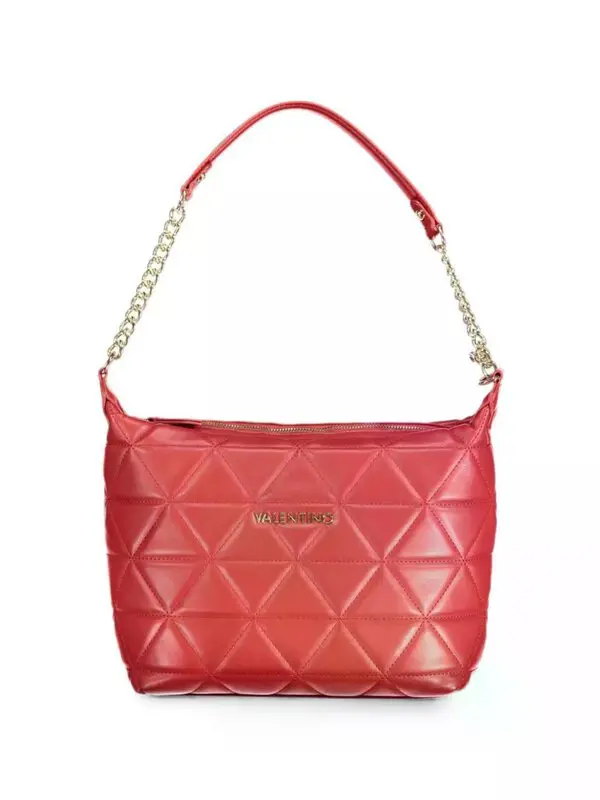 MARIO VALENTINO Quilted Shoulder Bag - Red