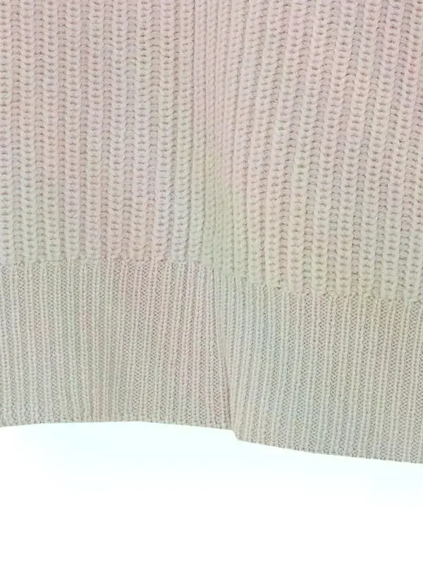 Alpha Studio Ribbed-knit Raglan-sleeve Sweater